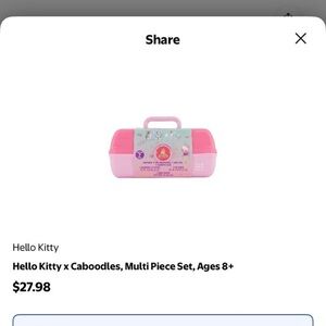 Hello Kitty | Makeup | Hello Kitty Pink Beauty Box | Poshmark